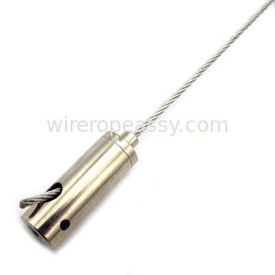 Distributor Fexible Adjustable Galvanized Lamp Hanging Kit With Gripper Hook