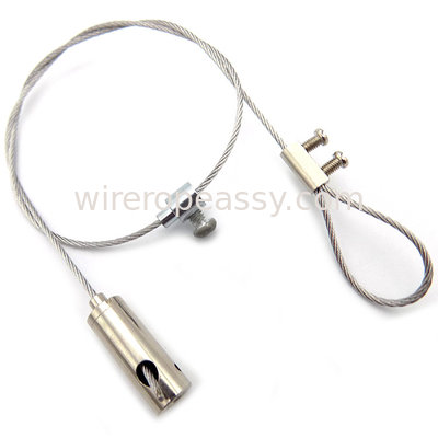 Distributor Fexible Adjustable Galvanized Lamp Hanging Kit With Gripper Hook