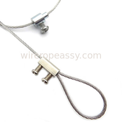 Distributor Fexible Adjustable Galvanized Lamp Hanging Kit With Gripper Hook