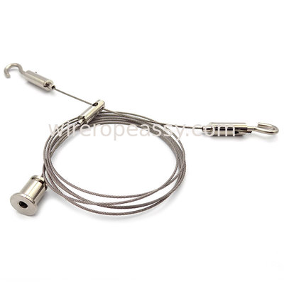 Suspension Cable Hanging System Ceiling Light Hanging Wire Cable For Led Panel