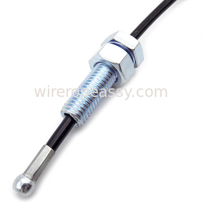 Ø 4.8mm Nylon Coated Fitness Quipment Cable With Thread Stud and End Terminal