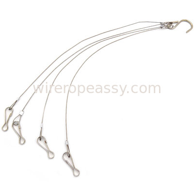 Lamp Hanging Garden Kit Flower Pot Hanger Cable Fixture  /  Hanging Flower Pot Cable