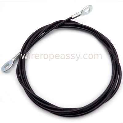 Wire Rope Assembly Security Galvanized Gym Steel Wire Cable with Crimp Eyelet