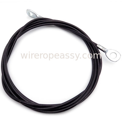 Wire Rope Assembly Security Galvanized Gym Steel Wire Cable with Crimp Eyelet