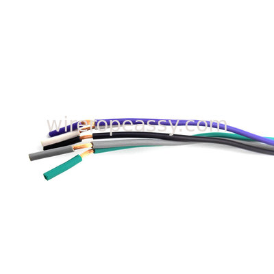 Wire Rope Assembly Security Steel Lanyard Stainless Steel Wire With Diffrent Colour All Dimentions Avaliable