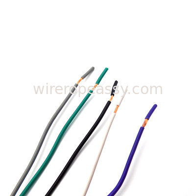 Wire Rope Assembly Security Steel Lanyard Stainless Steel Wire With Diffrent Colour All Dimentions Avaliable