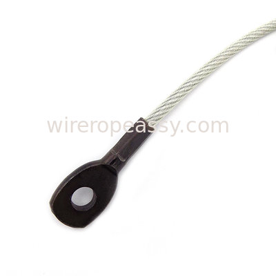 Wire Rope Assembly Fitting Machines Cable With Thimble All Dimentions Available