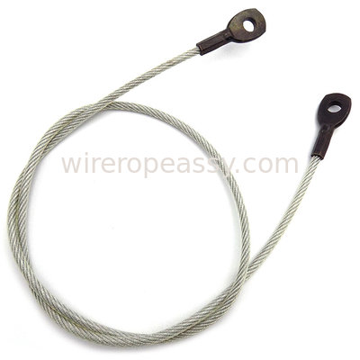 Wire Rope Assembly Fitting Machines Cable With Thimble All Dimentions Available