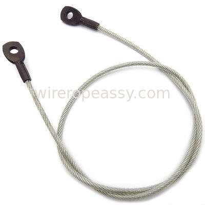 Wire Rope Assembly Fitting Machines Cable With Thimble All Dimentions Available
