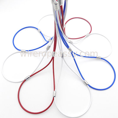Wire Rope Assembly Coated In Diffrent Colours Used  For Basketball