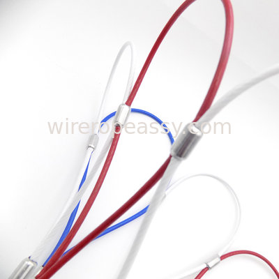 Wire Rope Assembly Coated In Diffrent Colours Used  For Basketball