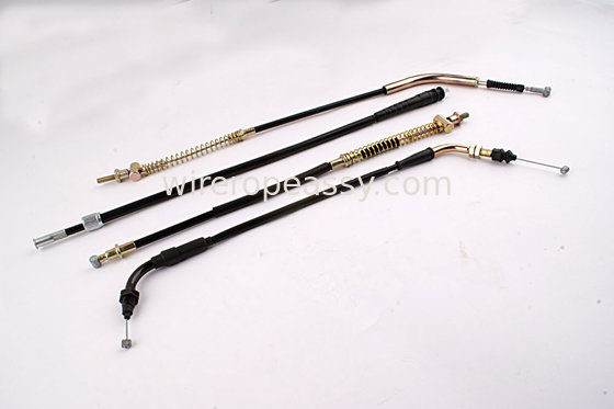 1.8mm Stainless Custom Control Cables / Automotive Control Cables Lever  Flexible Steel Control