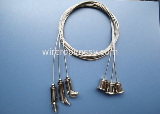 Gripper Cable Lamp Hanging With Ceiling Attachment And Terminals
