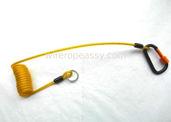 Lineman Safety  Wire Safety Tool Lanyards Heavy Duty Working With Carabines And Key Chain