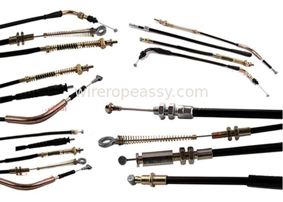 Motorcycle Brake Cable / Auto Control Cable Custom Motorcycle Throttle Cables