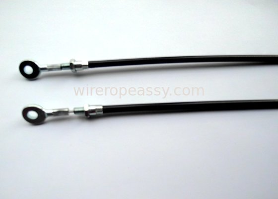 PVC Bicycle Brake Cable / Custom brake cables Clutch Wire With Terminals In The Inner Wire