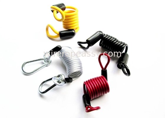 2.0 mm /  2.5 mm /  3.0 mm Safety Tool Lanyards Kayal With Terminals / Loops / Hooks