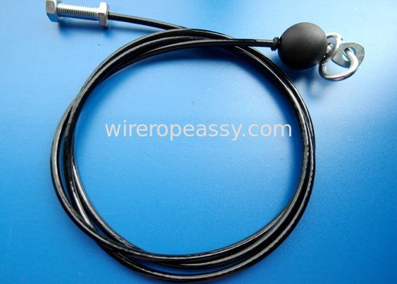 4.8 mm Galvanized  Home Gym Cable With Nylon Ball / Terminals / Hooks