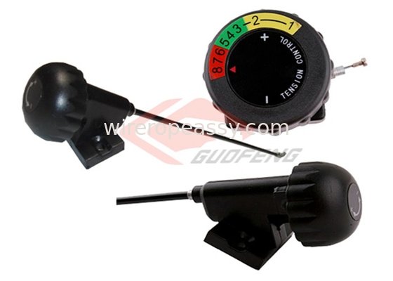 4.0 mm / 5.0 mm PVC / PE Housing Spinner Cable Assembly With 8 - Period For Adjusting