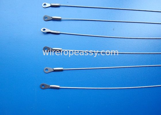 1.0mm / 1.6mm Stainless 316 Steel Cable Assembly With Stainless Terminals