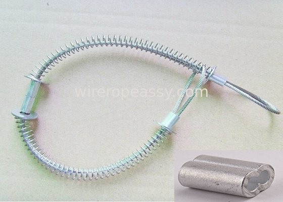 Large Carbon Steel Whipcheck Safety Cable Hose to Hose For Oil Pipe
