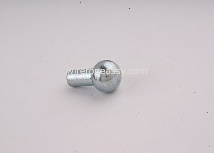 Gym Cable Stamped Steel Plated Terminal Fittings Nickel Shrank Ball