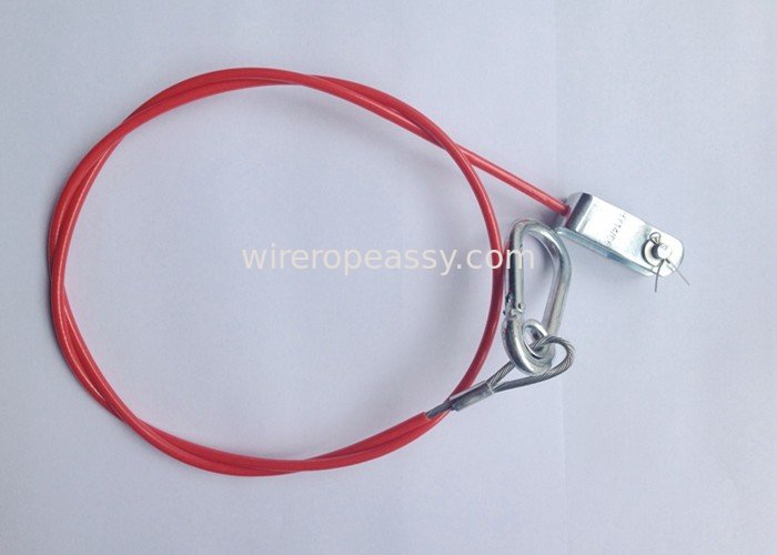 U Shape Terminals Fastway Zip Breakway Cable Glavanized Carabiners