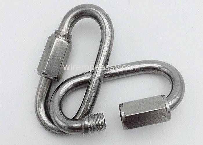 Stainless 304/316 steel rapid link quick connector link (size: ø3.5*36*17.2mm)