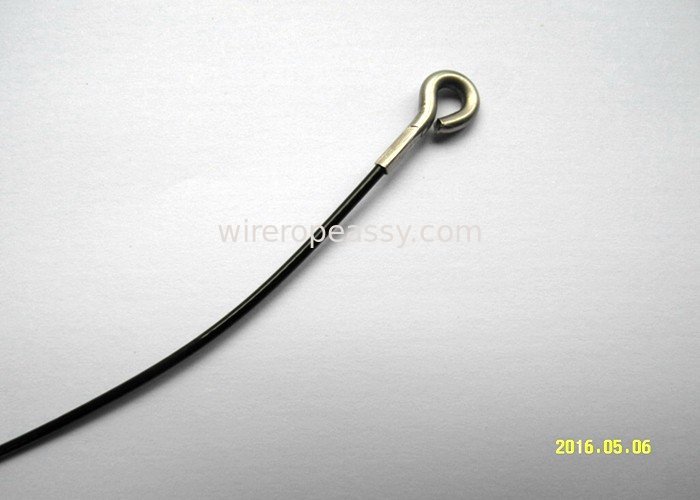 Lighting Stainless Coated Black PA Cable 2.0mm/ 3.0mm Question Hook