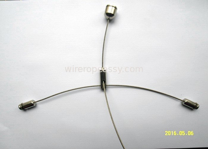 Nickel Plated Ceiling And Gripper Lamp Hanging Kit For Suspension System