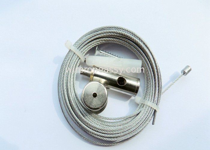 1.5mm Galvanized Cable Suspended Cable Accessories with Ceiling and Adjusters