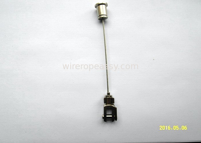 Lighting Suspended Cable Pendant Light Cord Kit With Fork Gripper With Locking Pin Gripper