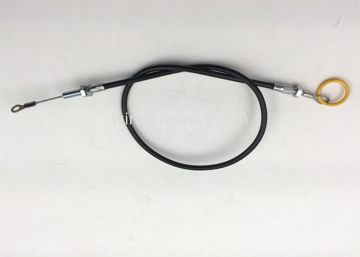 Stainless Steel / Galvanized Steel Wire Coated Steel Wire Rope Fittings 7 * 7