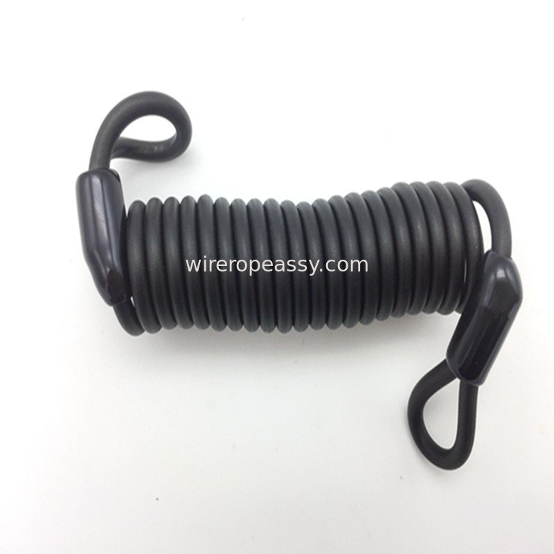 3.0mm Customized Colorful PU coated Safety Tool Lanyards with Any Size