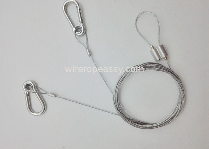 ISO Lamp Hanging Kit Stainless Steel Custom Cable Gripper Hanging Kit For Lights