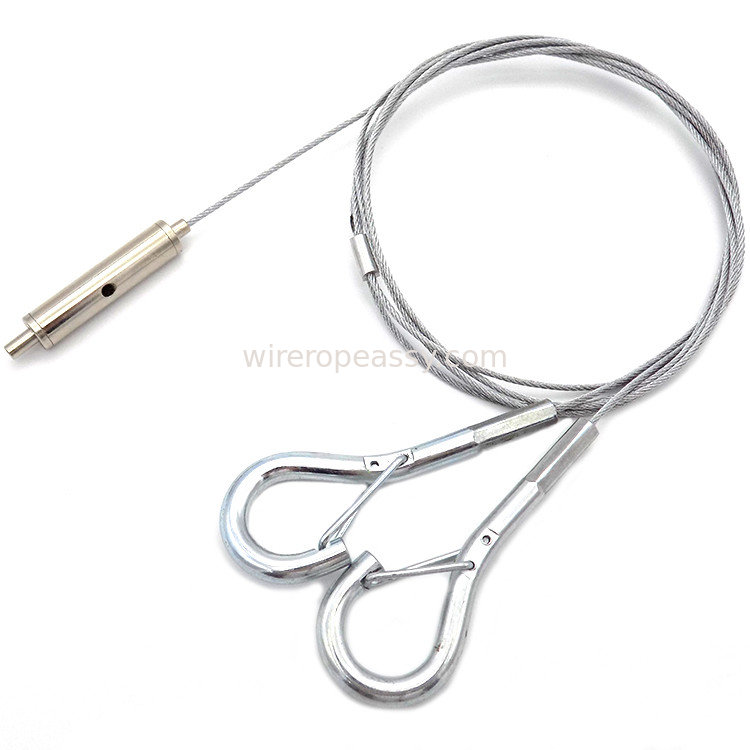 Stainless Steel Wire Suspension Kit / 1500mm Length Ceiling Lamp Cable