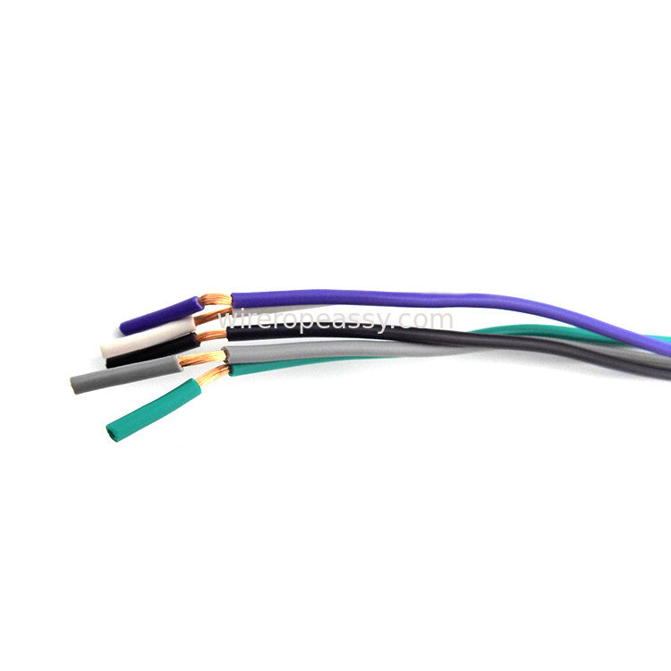 Wire Rope Assembly Security Steel Lanyard Stainless Steel Wire With Diffrent Colour All Dimentions Avaliable