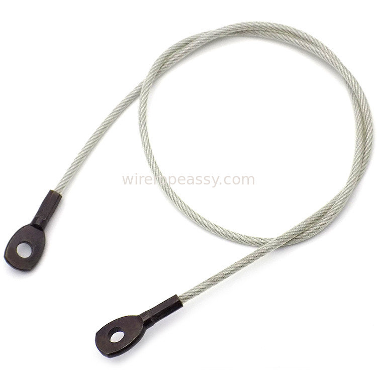 Wire Rope Assembly Fitting Machines Cable With Thimble All Dimentions Available