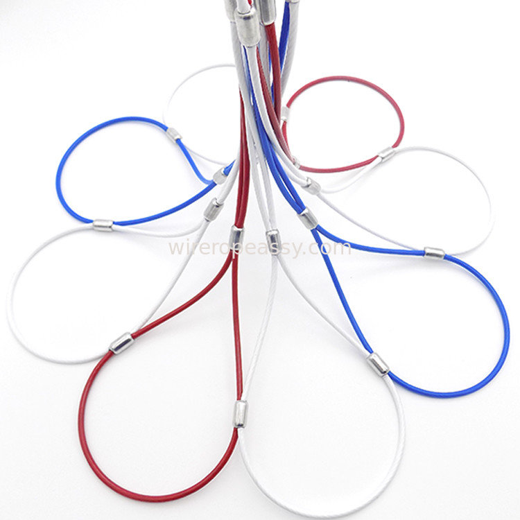 Wire Rope Assembly Coated In Diffrent Colours Used  For Basketball