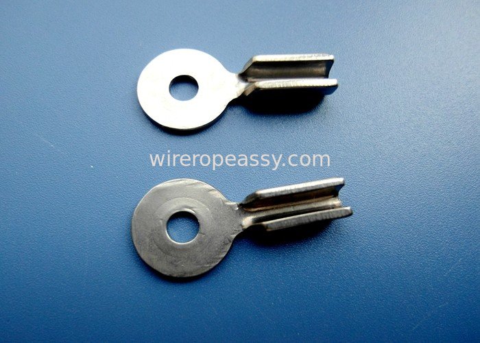 6.3 mm Eye Hole Stainless Steel Terminal Fittings For 2.0 mm Or 3.0 mm Cable