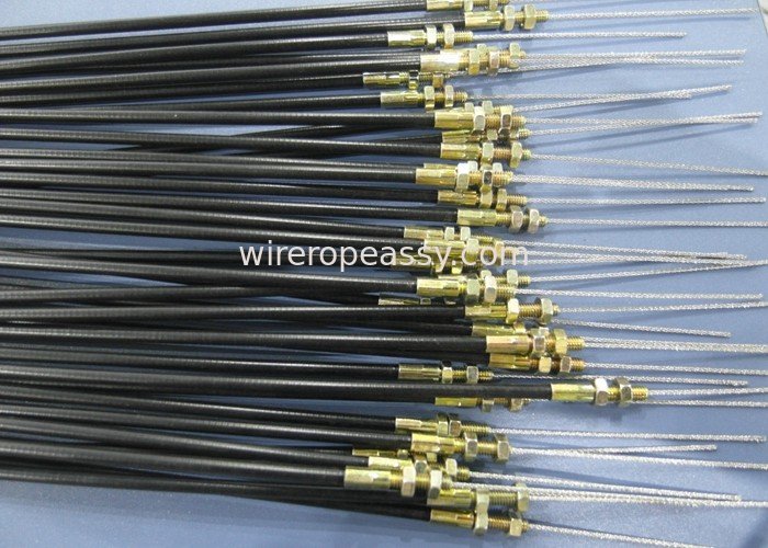 1.0 mm  Bicycle Brake Cable Replacement Stainless Steel Inner Cable With Adjustable Screws