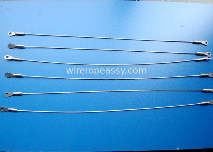 1.0mm / 1.6mm Stainless 316 Steel Cable Assembly With Stainless Terminals