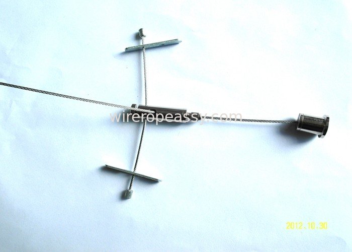 1.5mm Stainless Universal Yoke and Toggle Suspension Kit with Ceiling Attachment