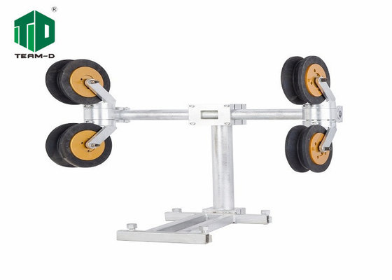 Aluminum Alloy Diamond Wire Saw Pulleys Downwards Cutting Auxiliary Pulley Frame