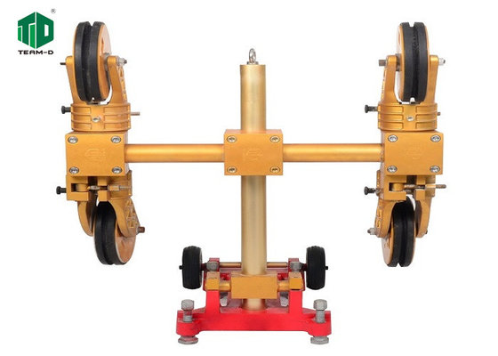 360 Rotation Capacity Diamond Wire Saw Pulleys Guide Pulley Frame