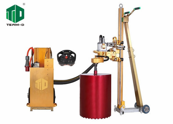 Hydraulic Concrete Core Drilling Machine , Safe Underground Water Drilling Machine​