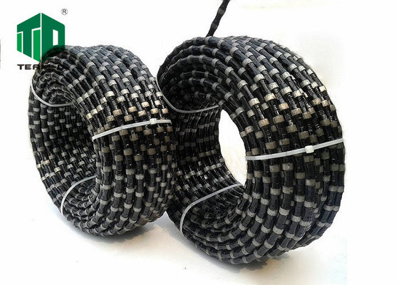 10.5mm Sharp Model Durable Wire Rope Saw For Cutting Different Concrete