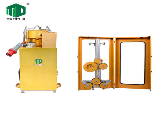 Aluminum Alloy Material Concrete Cutting Wire Saw Machine For Quarry
