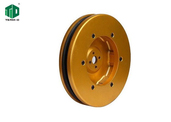 Auxiliary Wheels Wire Saw Accessories Aluminum Drive Wheel For Diamond Concrete Sawing