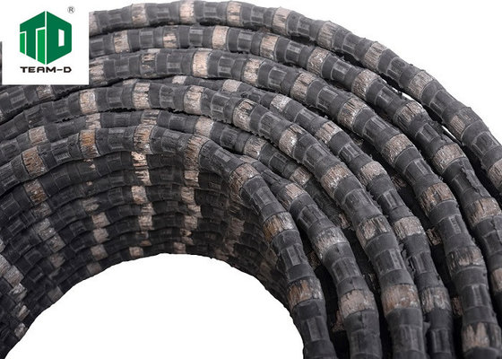 Brazed Diamond Wire Saw For Cutting Quarry Stones And Metals Customized Wires